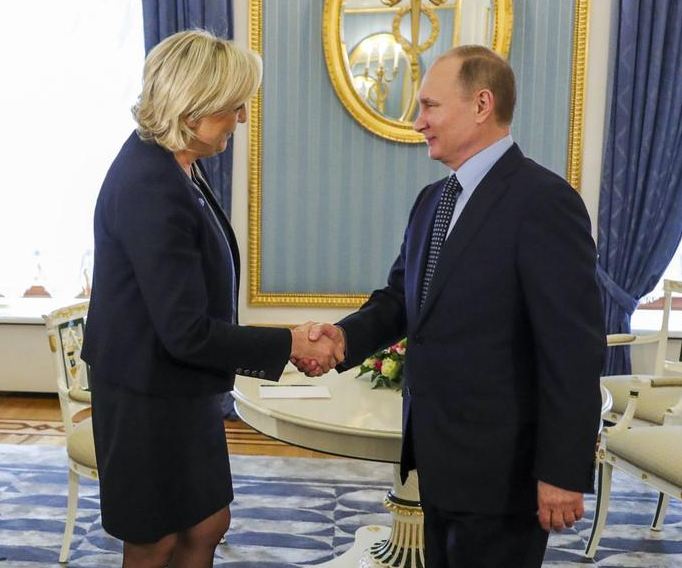 Marine Le Pen Reçue Par Vladimir Poutine à Moscou Egalite Et