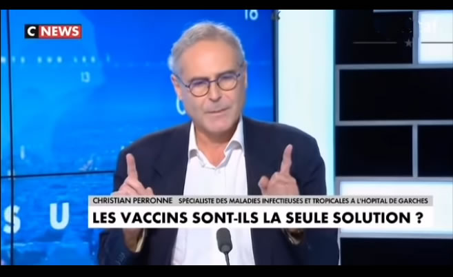 Pr Perronne : "On est en train de modifier les cellules des gens ...